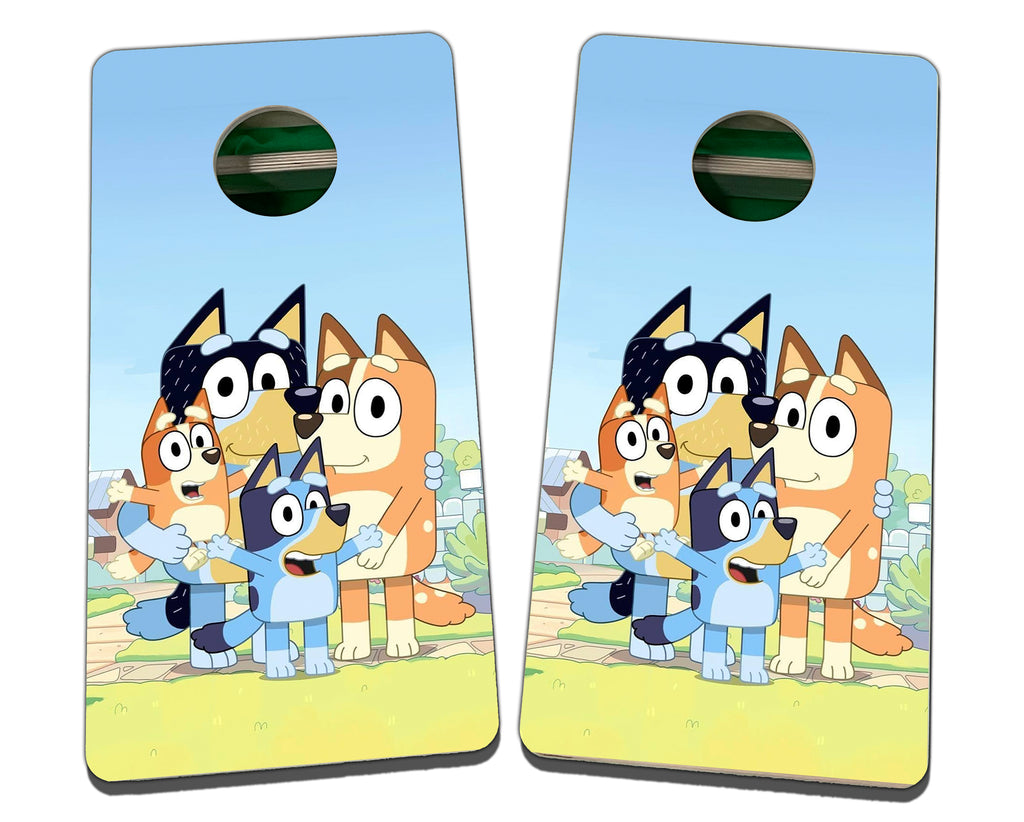 Bluey Mini Cornhole Boards 12"x24" — Cornhole America