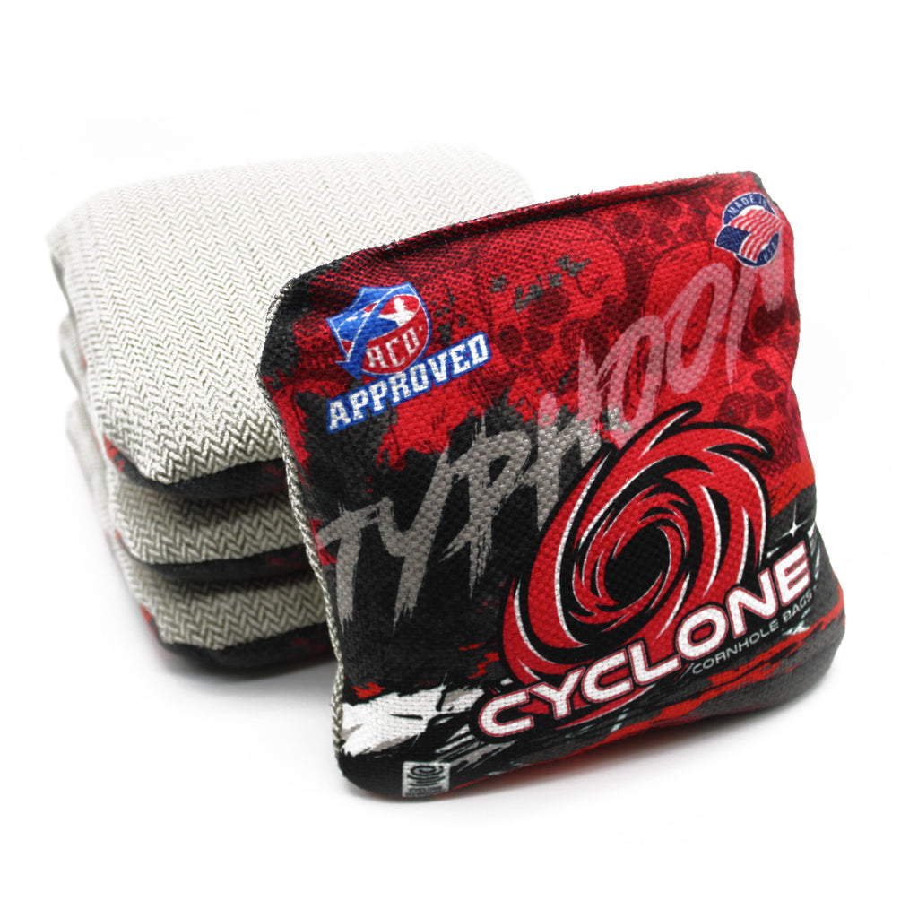 Cyclone Typhoon cornhole bags — Cornhole America