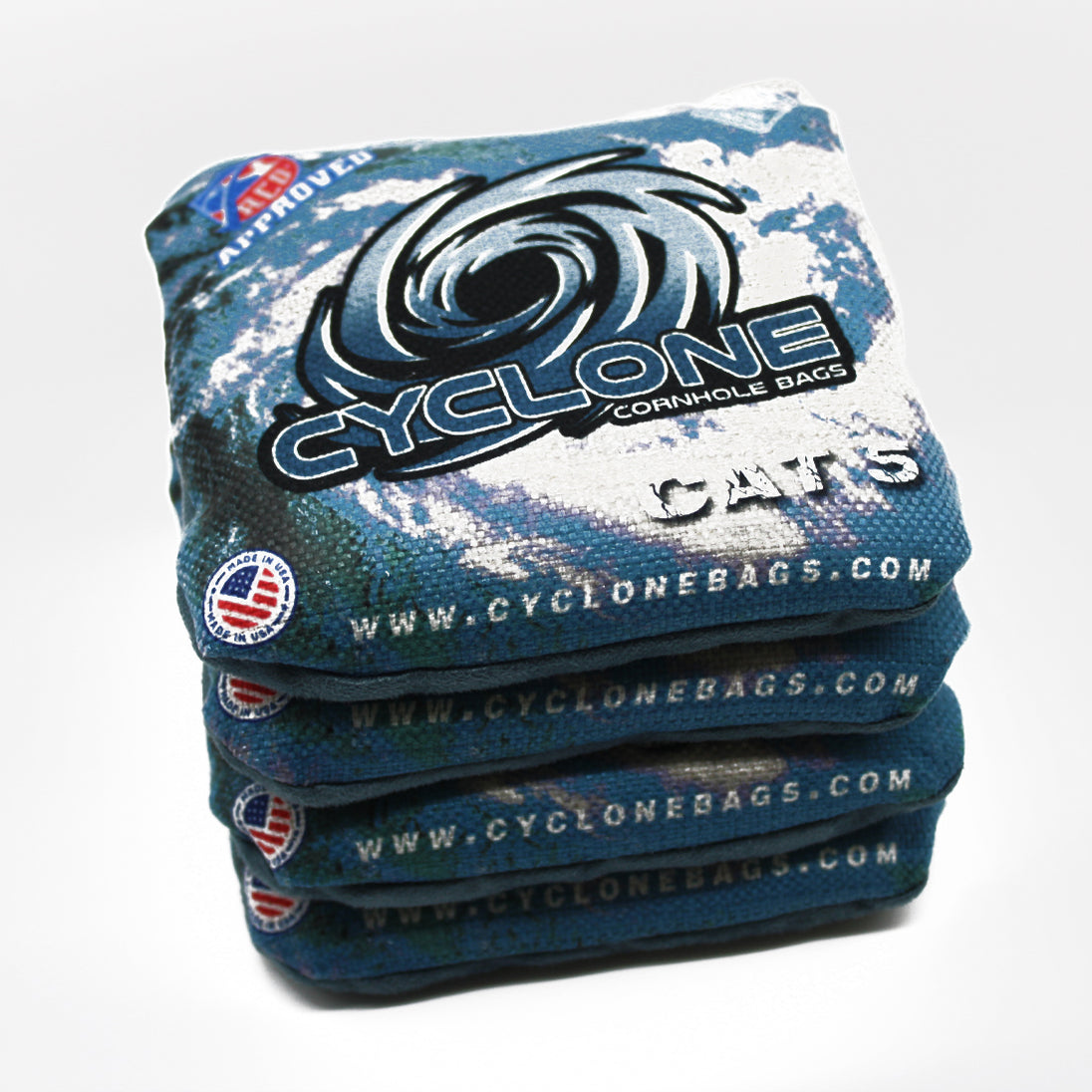 Cyclone Cat 5 Cornhole bags — Cornhole America