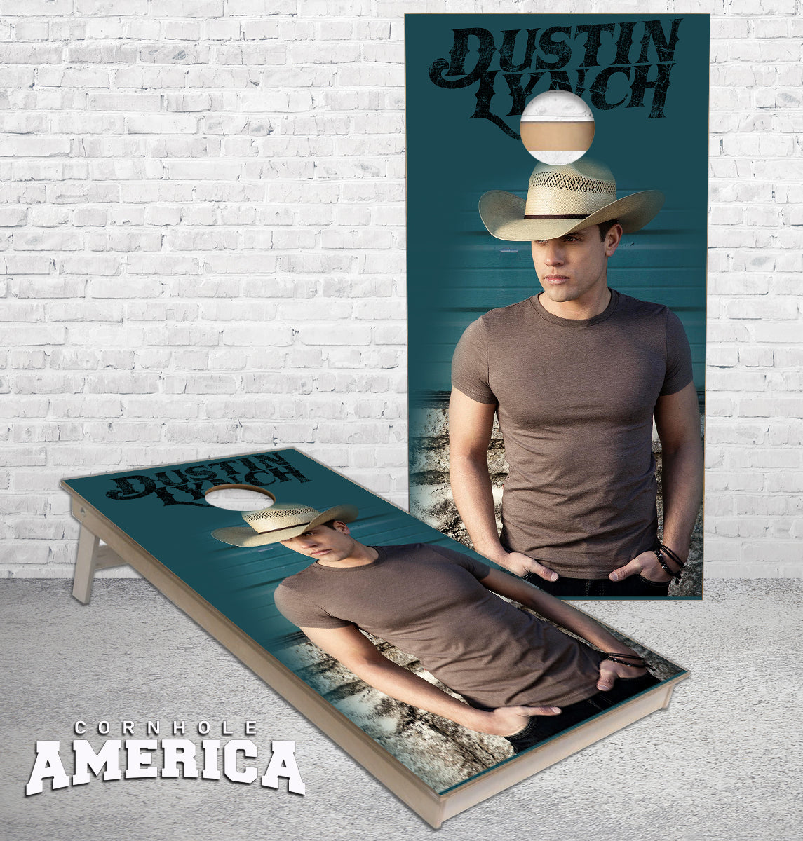 Dustin Lynch Country Music Cornhole Boards — Cornhole America