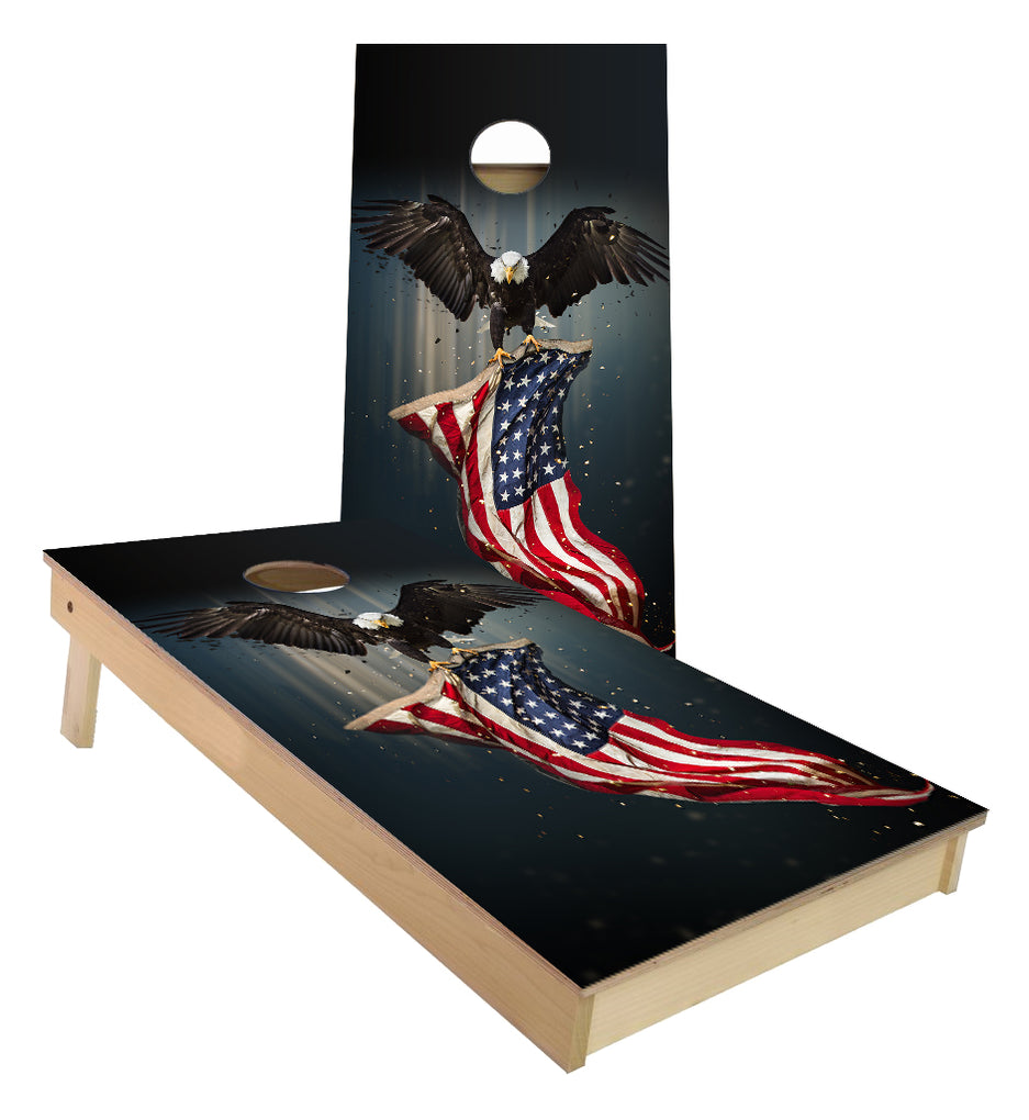 Cornhole bag toss yard games custom made in Grand Rapids Michigan ...
